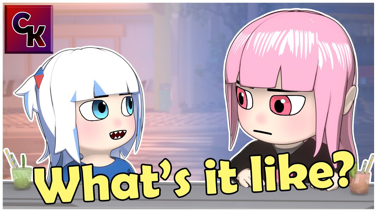 Gura asks Calli about her Chest | Hololive EN Animation - YouTube