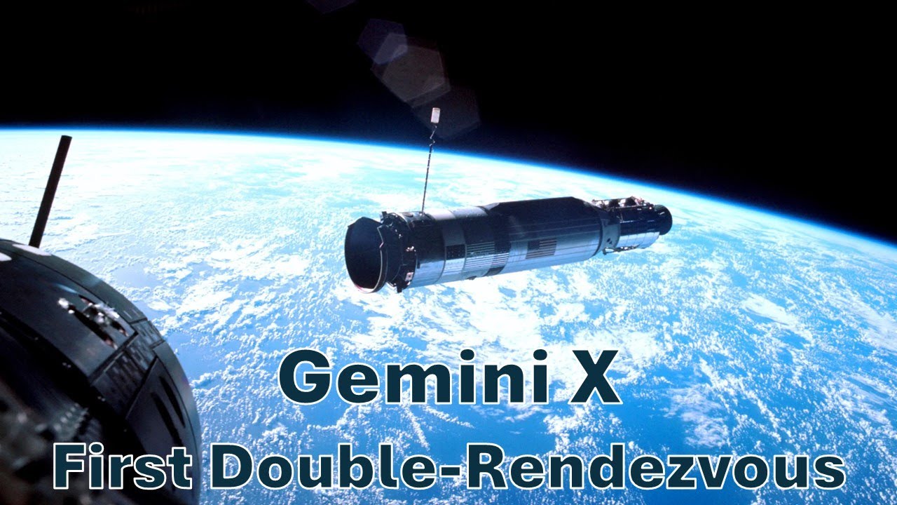 MOON MONTH: Gemini X: The First Double-Rendezvous In Space! - YouTube