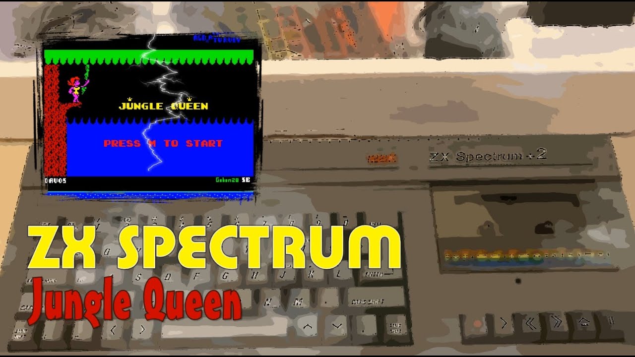 ZX Spectrum -=Jungle Queen=- - YouTube
