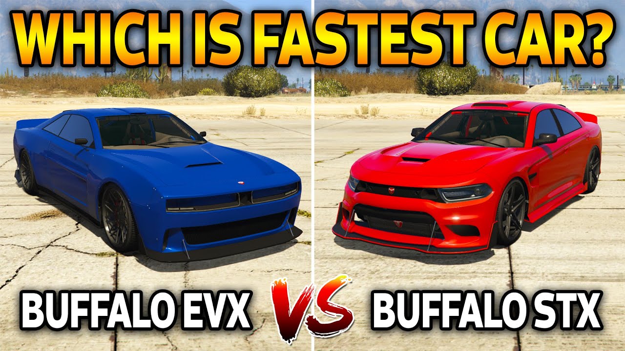 Buffalo EVX vs Buffalo STX: The Ultimate Speed Test | GTA 5 Online ...