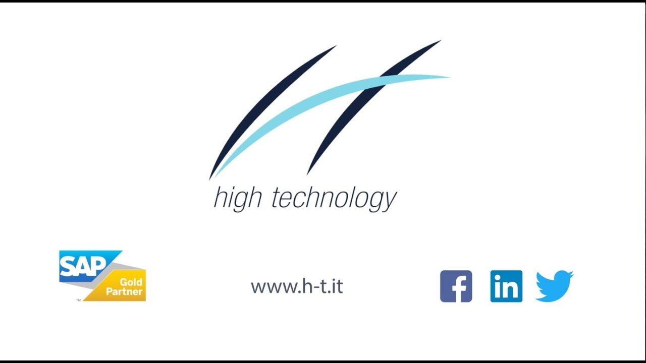 H.T. High Technology - Per Noi Innovare è Semplificare - YouTube