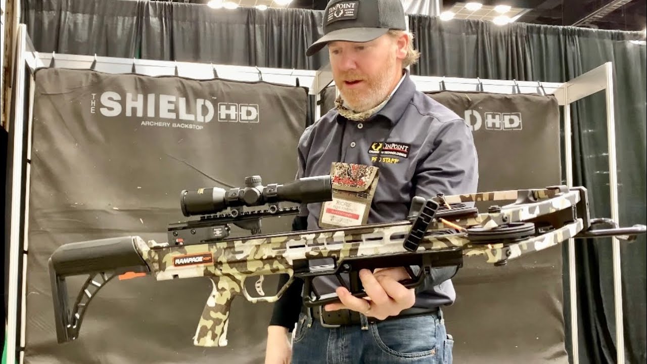 TENPOINT CROSSBOW REVIEW of 2023 PRODUCTS at ATA SHOW 2023 - YouTube