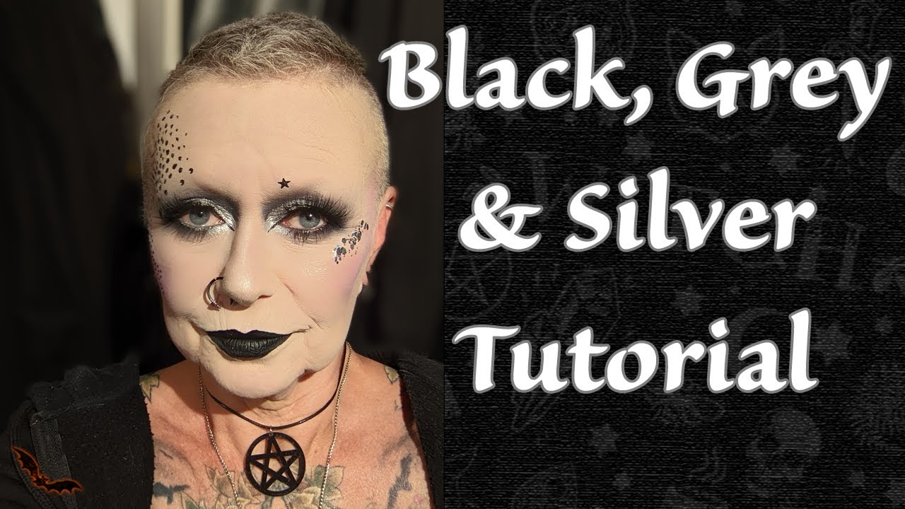 Black, Grey & Silver Tutorial - YouTube