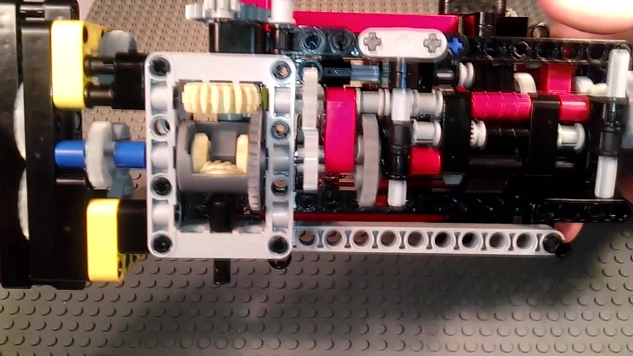 Lego 2 Speed + R (3 Speed) Automatic Gearbox - YouTube
