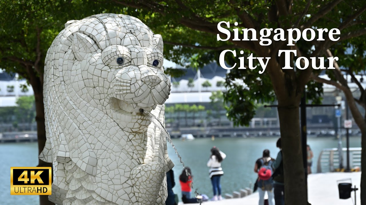 Singapore City Sight Tour -Merlion Garden | Gardens by the Bay ...