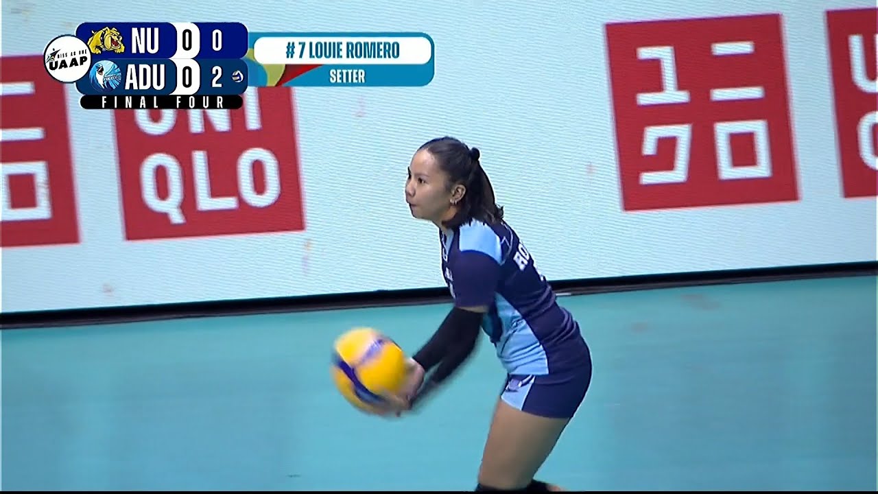 Romero, Belen go at it early in set 1 | UAAP Season 85 Women's ...