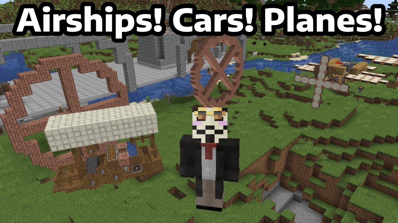 Playing with Viewers: Minecraft's Valkyrien Skies mod - YouTube