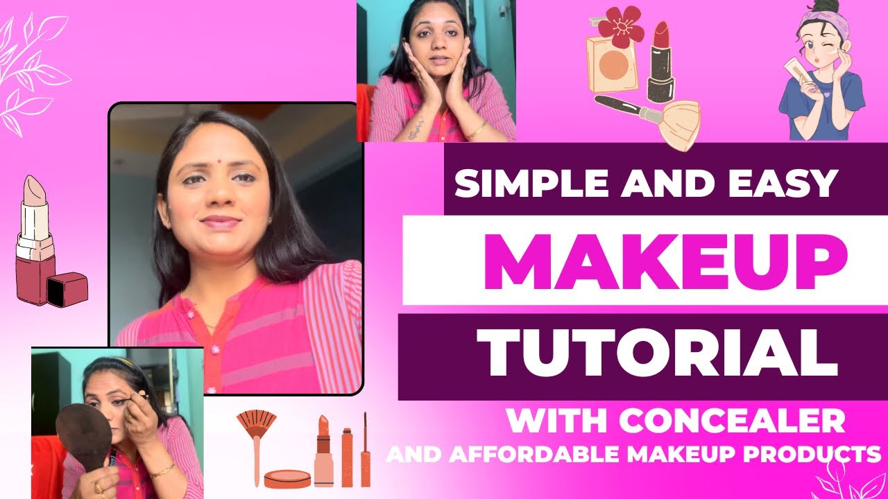 || simple & Easy Makeup Tutorial || #makeuptutorial #affordablemakeup #makeup - YouTube