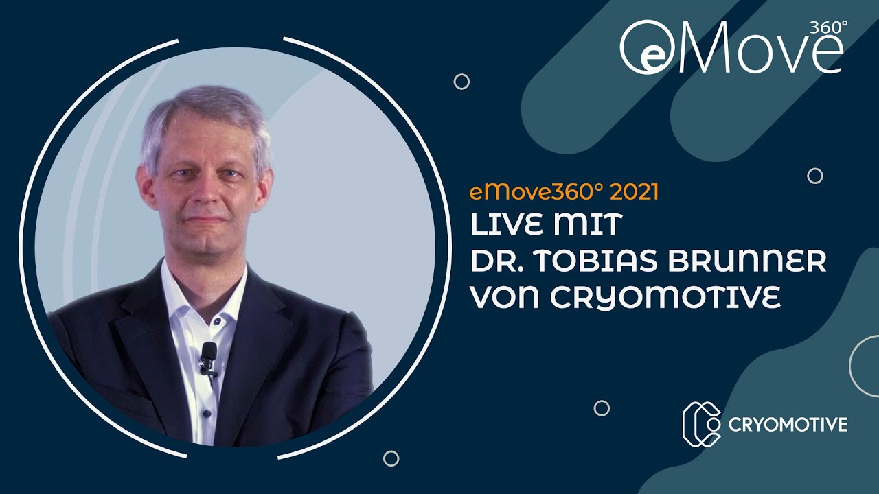 eMove360° Hydrogen Fuel Cell Conference 2021 – Dr. Tobias Brunner von Cryomotive GmbH - YouTube