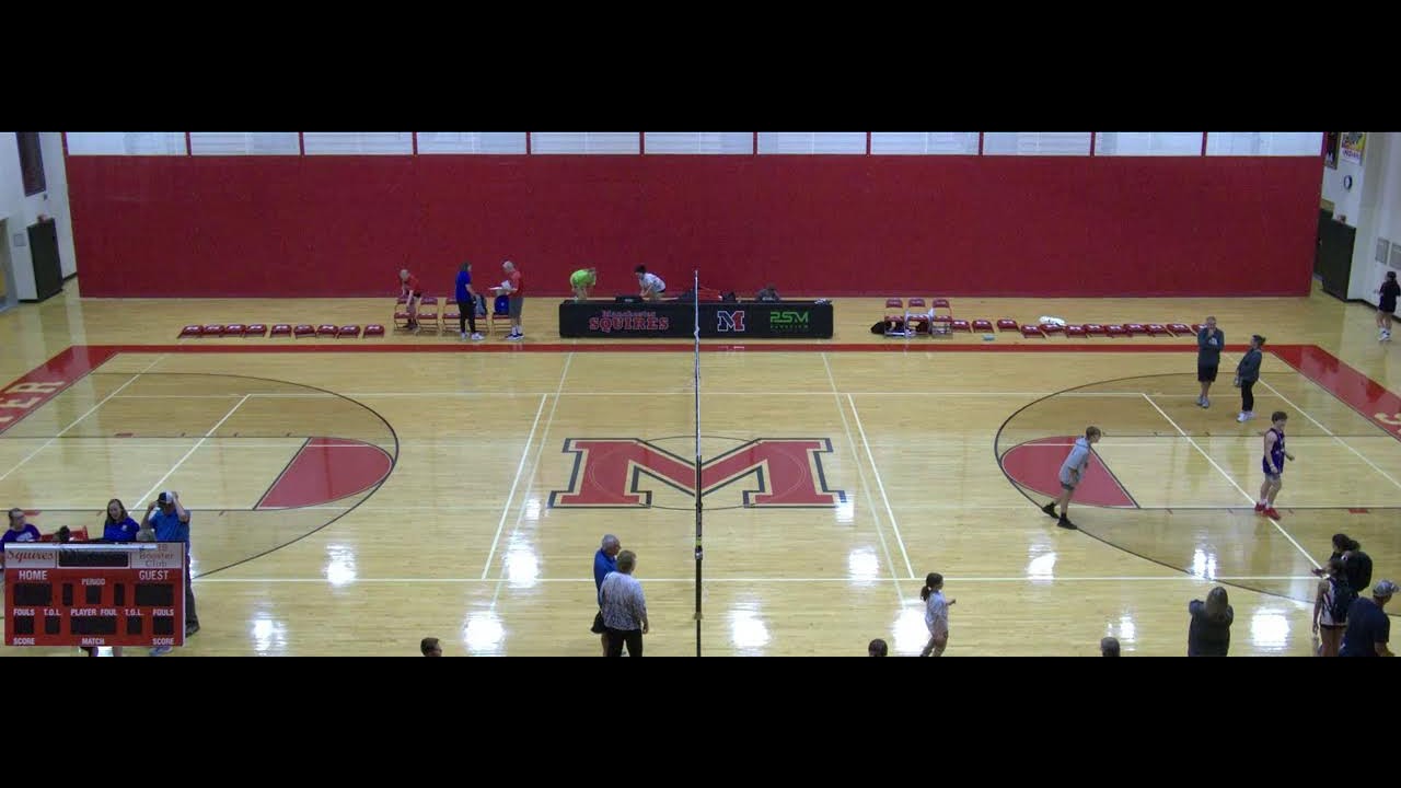 Manchester vs Whitko High School Girls' Varsity Volleyball - YouTube