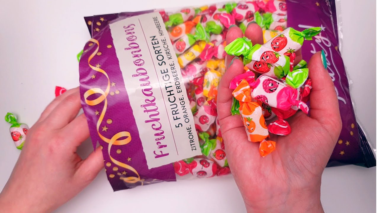 Satisfying Video | Unboxing BIG PACKAGE of Yummy Candies | Unpacking ...