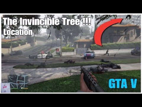 Invincible Tree in GTA V Location!!! - YouTube