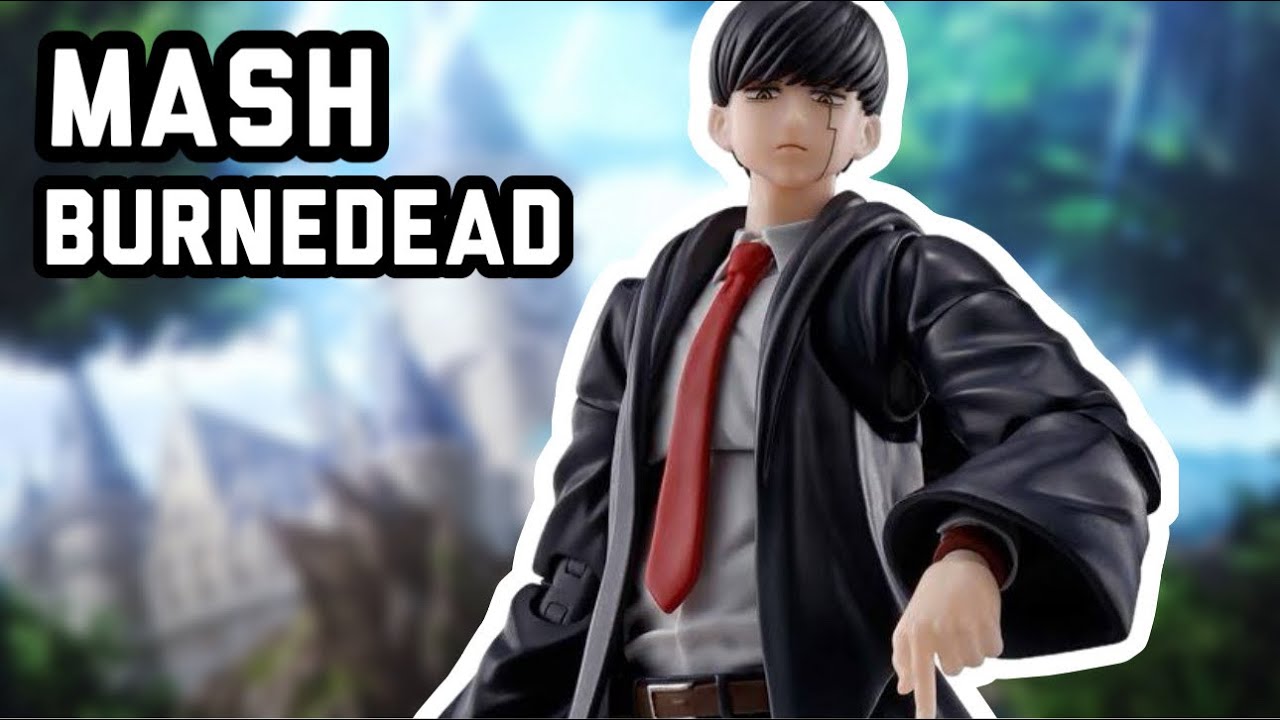 GREAT FIGURE!! - S.H.Figuarts MASHLE Mash Burnedead Action Figure ...