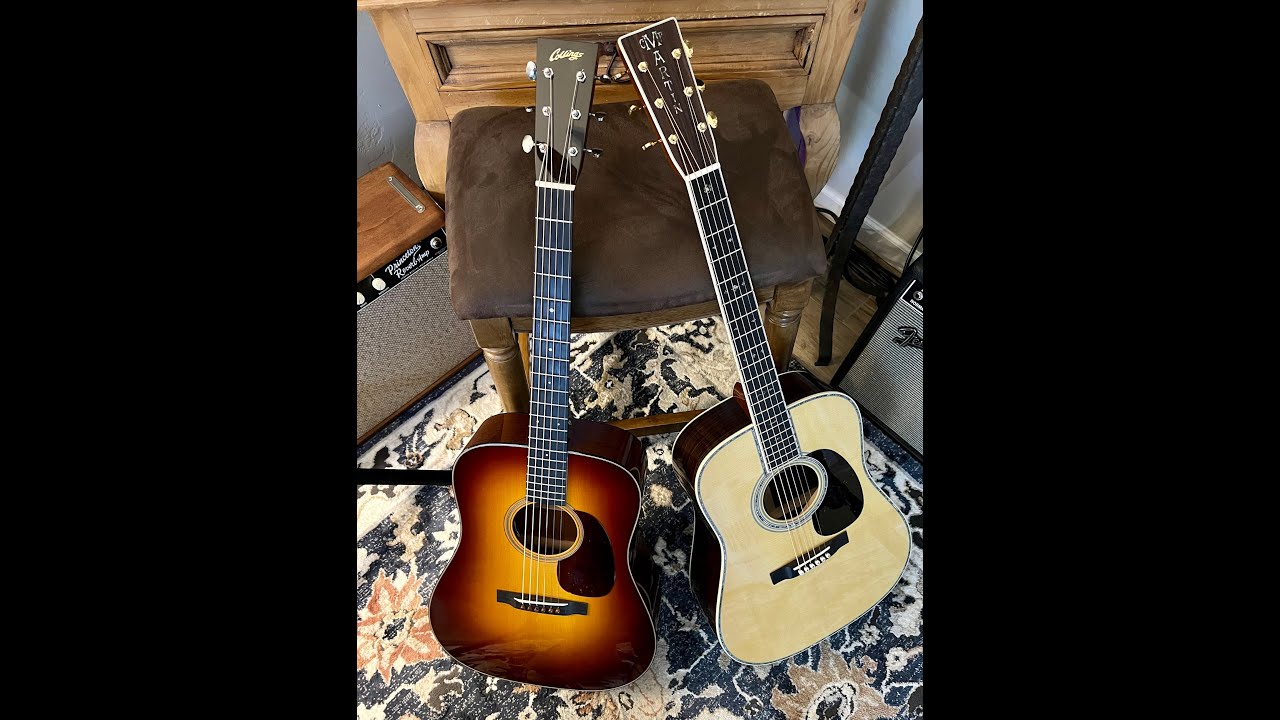 Collings D1 Traditional & 2025 Martin D-42 Duke it Out! in Drop D ...