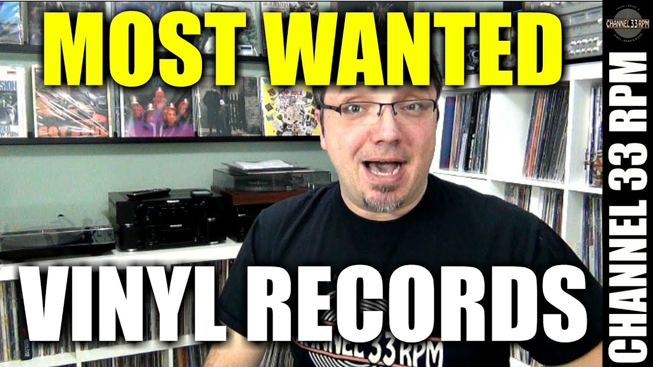 MY TOP 10 MOST WANTED vinyl grails | Record collecting - YouTube