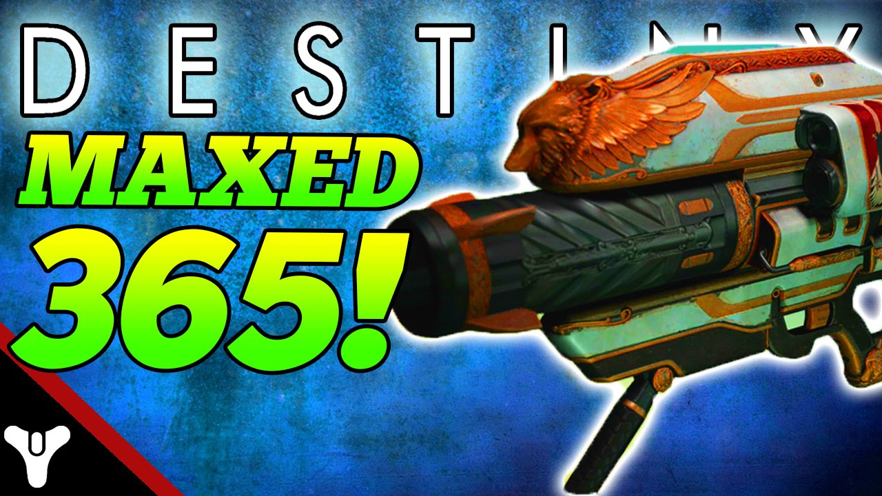Destiny: "MAX 365 GJALLARHORN!" Destiny Maxed Out 365 Gjallarhorn ...