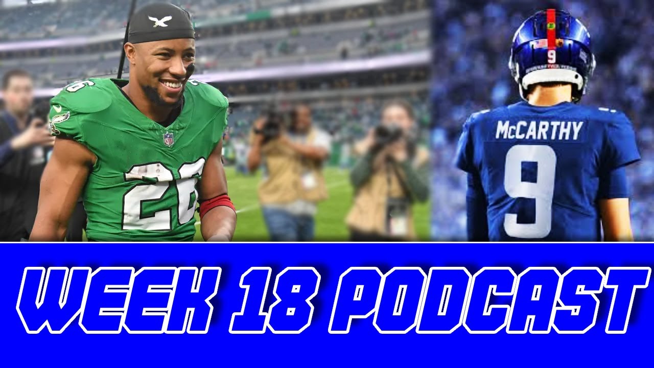 Eagles Resting Starters, JJ McCarthy to NY Rumors, NYG vs PHI Week 18 ...