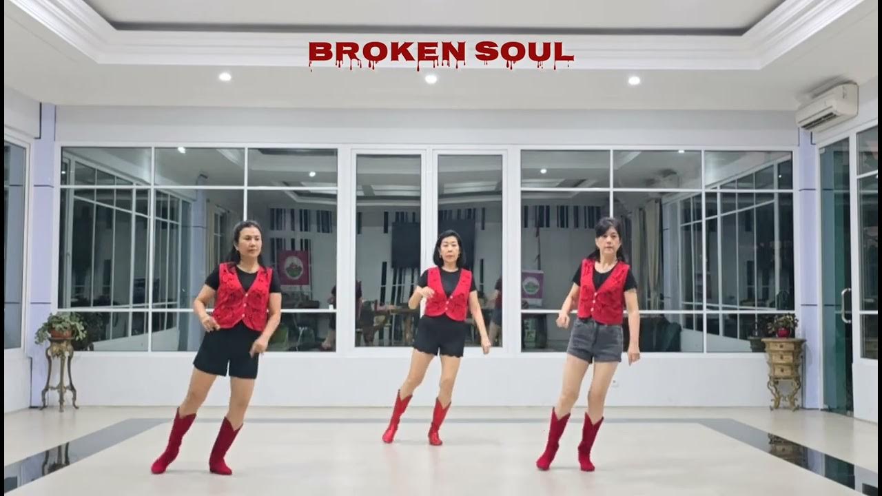 Broken Soul - Line Dance || Improver Level || Choreo : Niels Poulsen (DK) & Simon Ward (AUS ...