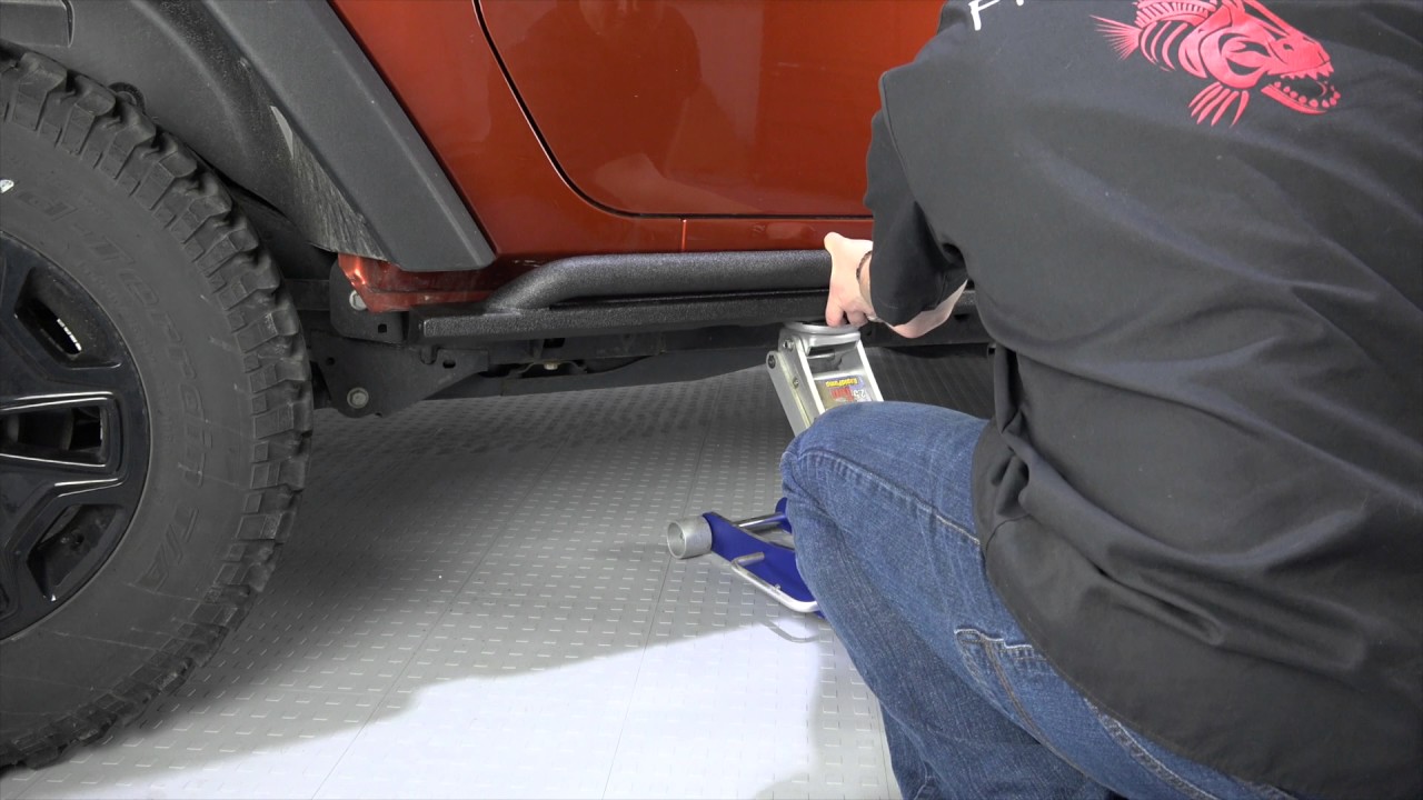 FB23010 FB23011 JK Wrangler Rubicon Rock Slider Installation Guide ...