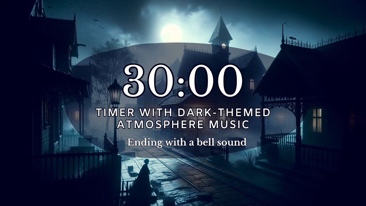 30-Minute Supernatural Writing Timer, Dark Eerie Atmosphere & Music ...