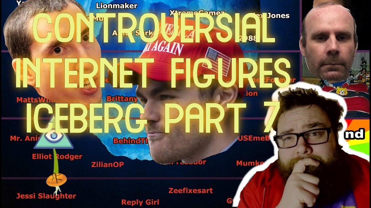 Controversial Internet Figures Iceberg: Part 7: THE FINALE - YouTube