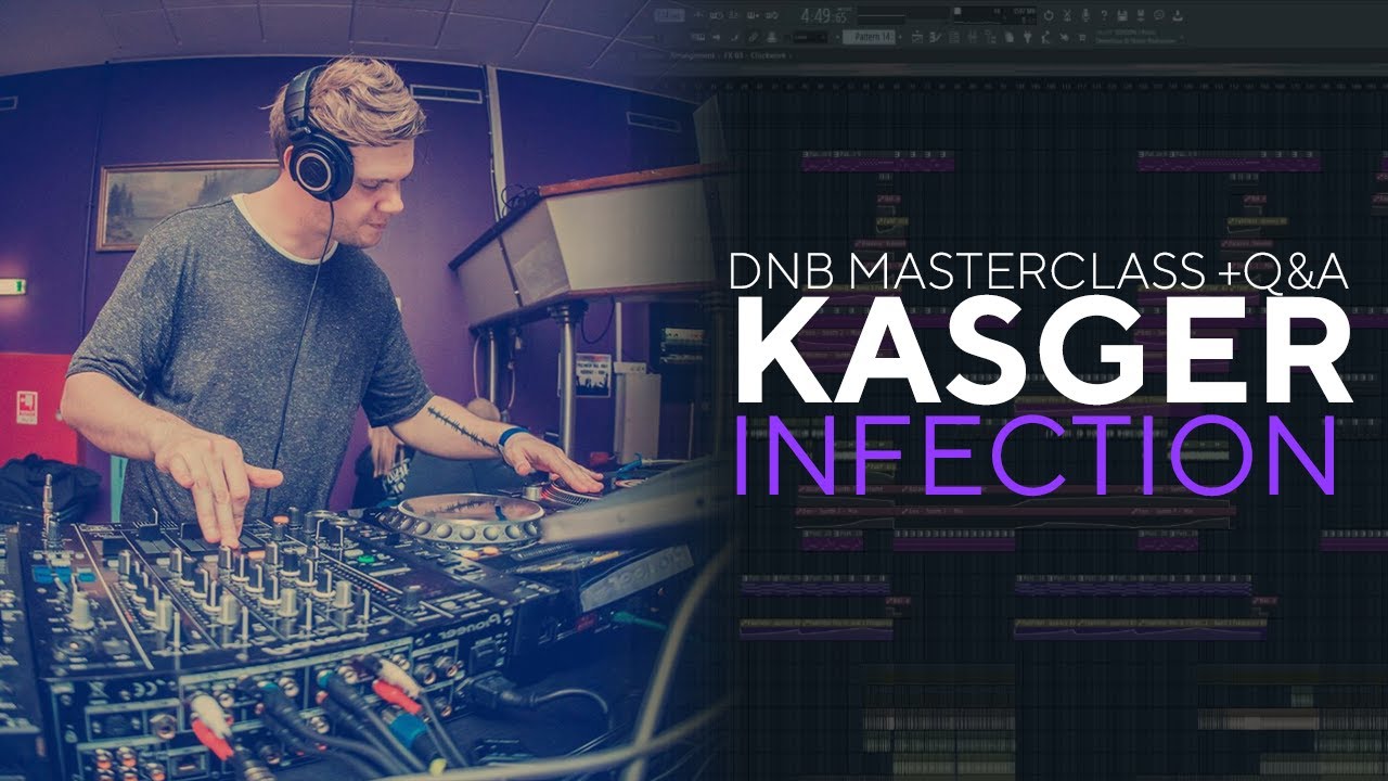 KASGER DNB Masterclass - Track Breakdown: KASGER - INFECTION - YouTube