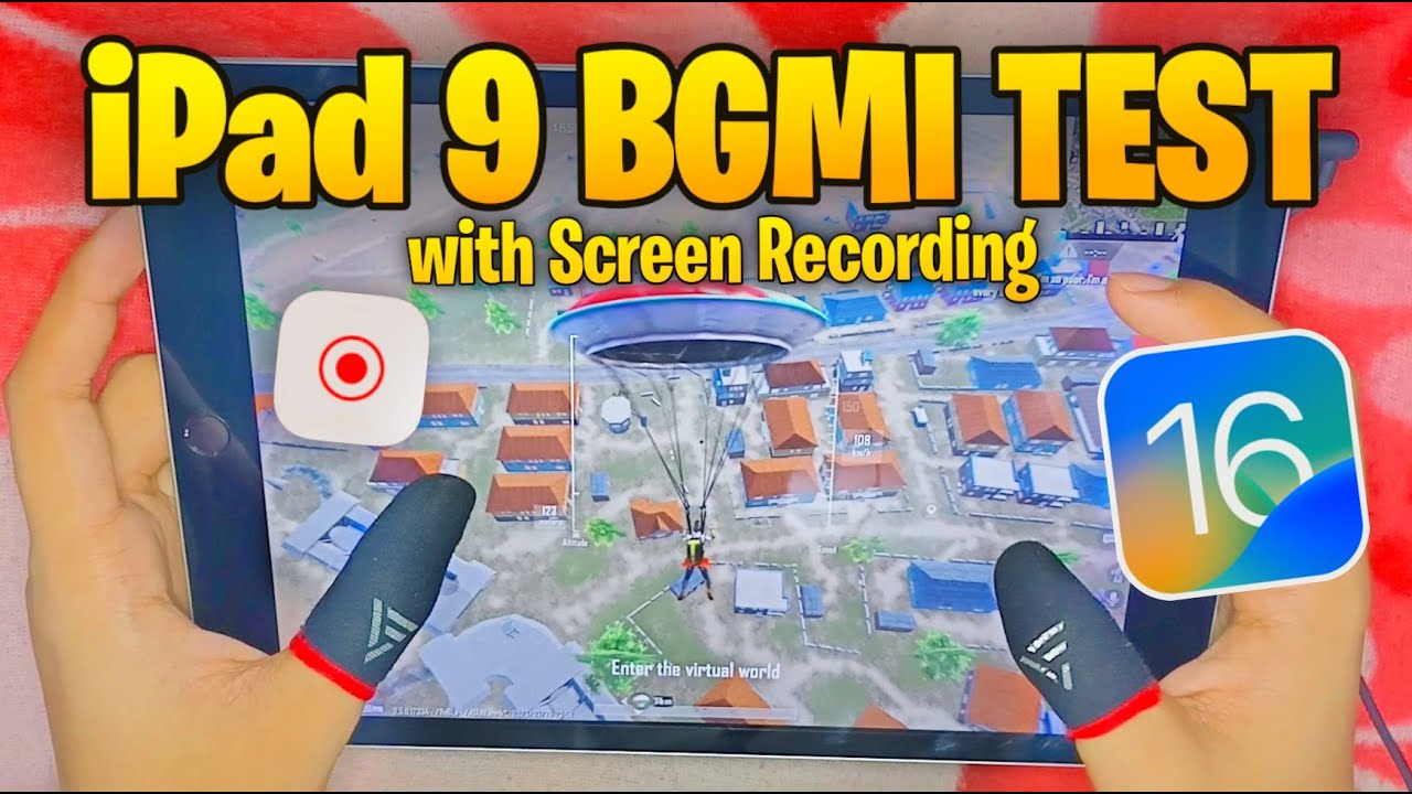 🔥iPad 9th Gen BGMI Test with Screen Recording in 2023 | Lag? Recording ...