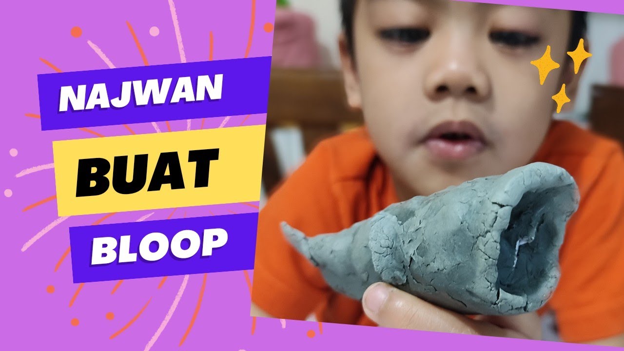 Membuat Bloop dengan Air Dry Clay #bloop - YouTube