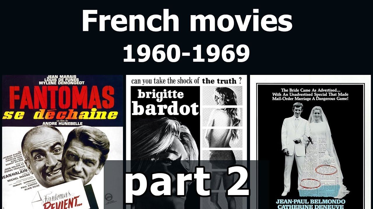 French movies from the 1960s - part 2 - YouTube