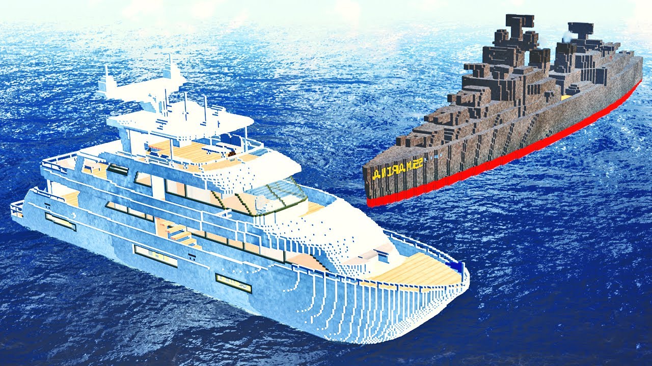 Ships vs Ships & Boats - SINKING SHIPS | Teardown - YouTube