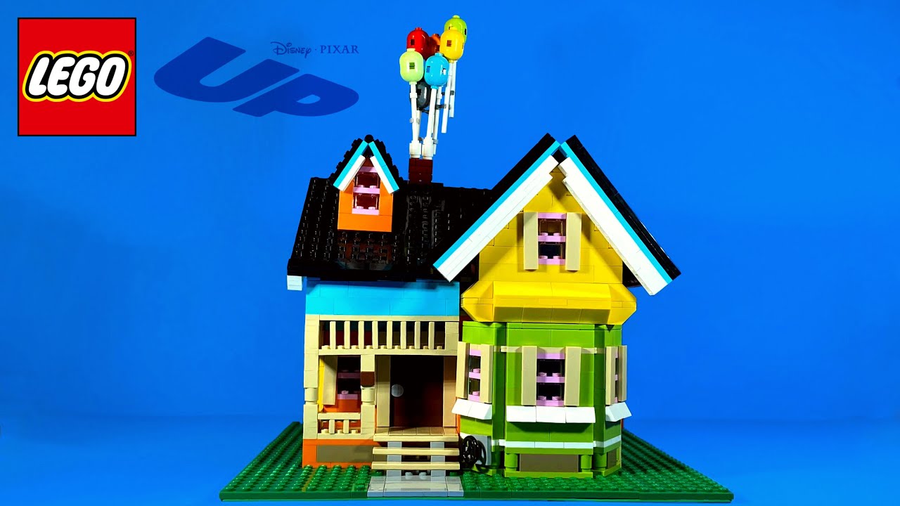 LEGO UP House MOC with interior - YouTube