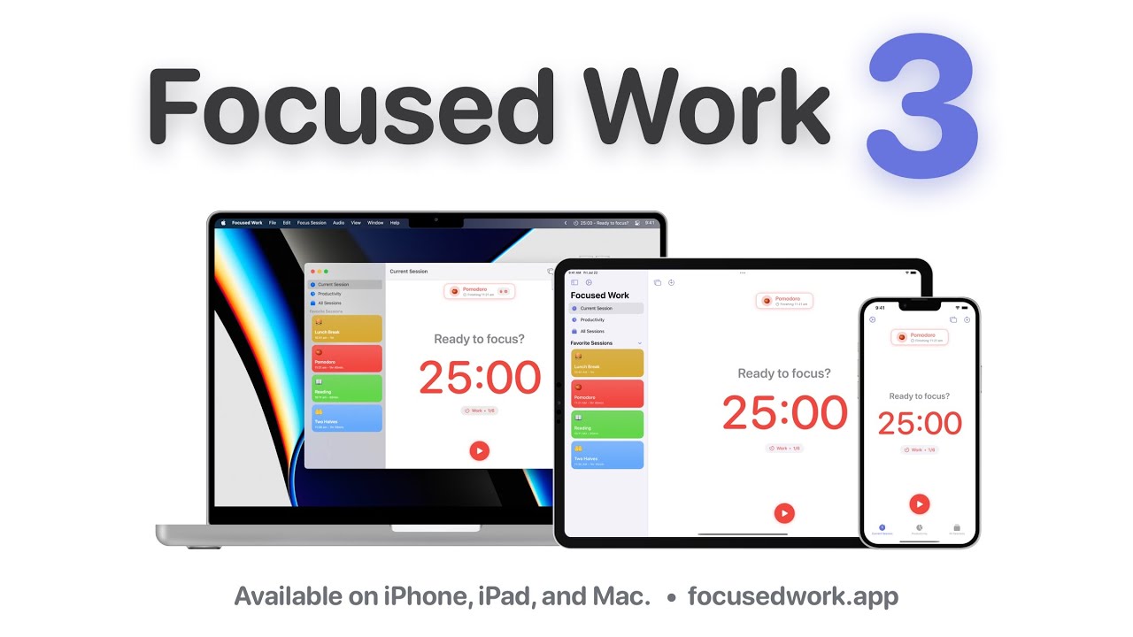 Focused Work 3 Launch Video - YouTube