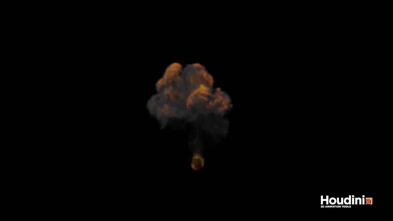 Houdini Pyro: Simple fireball - YouTube