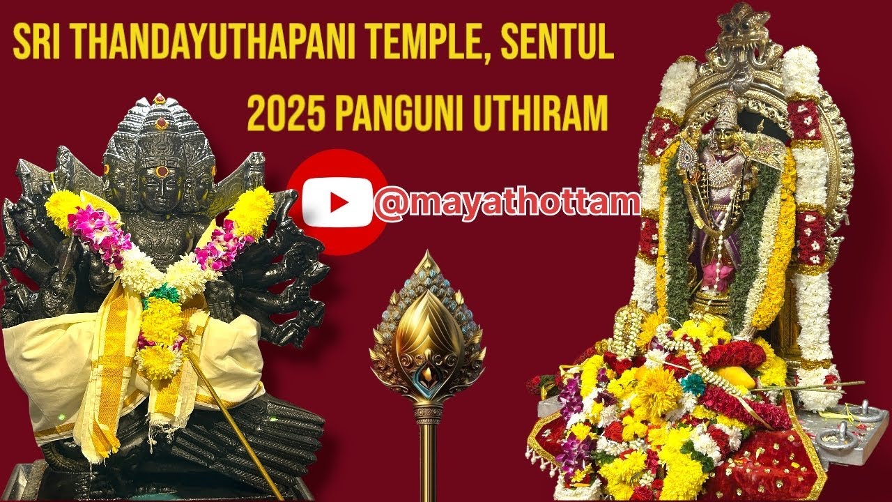 Sentul Sri Thandayuthapani Temple I Malaysia I Panguni Uthiram 2025 I ...