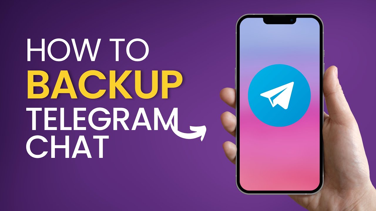 How to Backup Telegram Chat (Easy) - YouTube