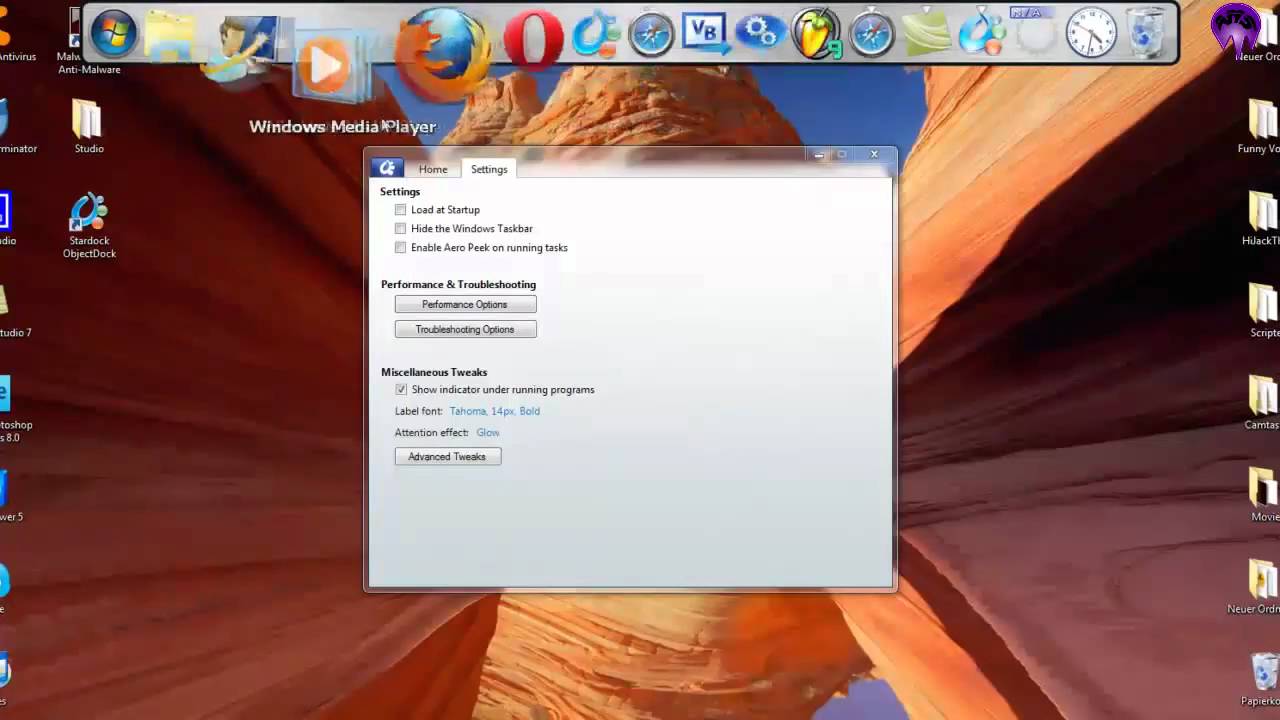 COOLE SOFTWARE - ObjectDock - Special Effects am Screen - [Tutorial ...