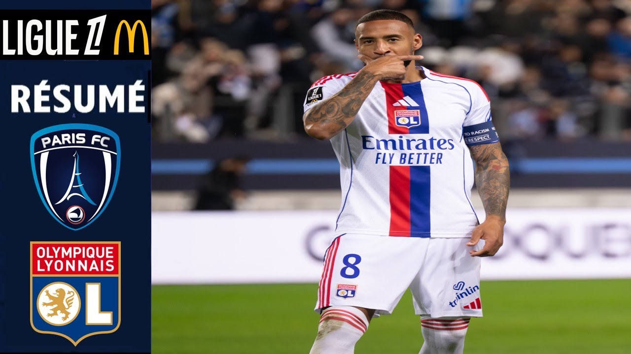 Paris vs Lyon 3-3 Résumé du Match | Ligue 1 2025/26 - YouTube