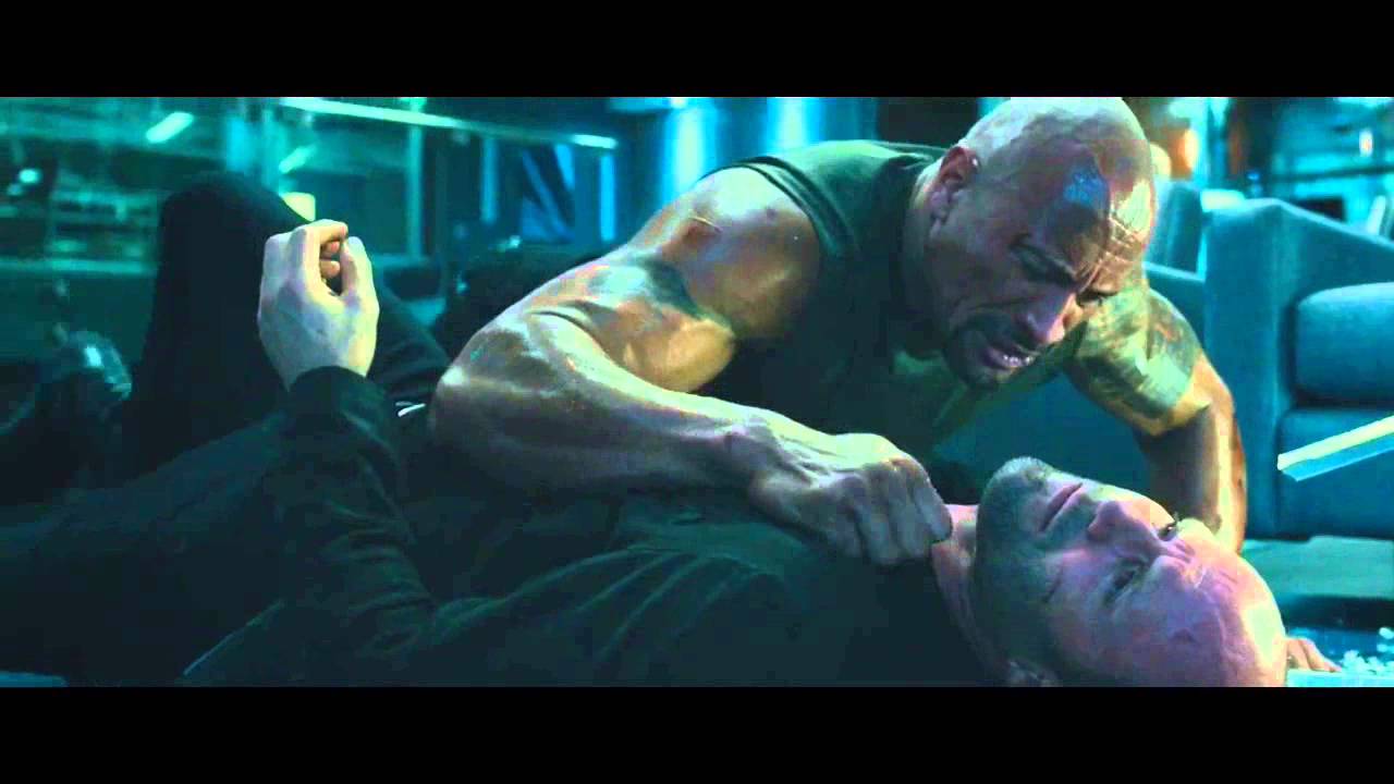 Fast and furious 7- the rock vs Jason statham VF - YouTube