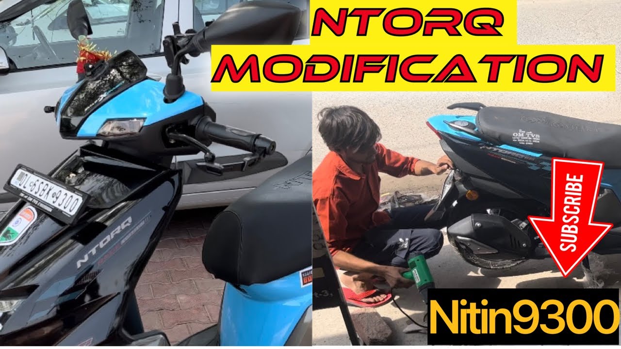 Ntorq Modified | Ntorq Wrapped | Race Edition 125 | Vlog - 50 - YouTube