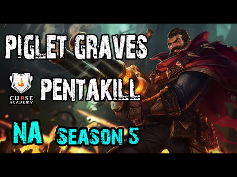 Crs Piglet Graves Pentakill - League of Legends - YouTube
