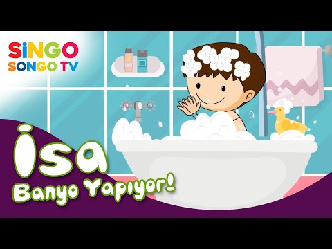 İSA Banyo Yapıyor 🛁 – SingoSongo TV I İsme Özel Çocuk Şarkıları 🎶