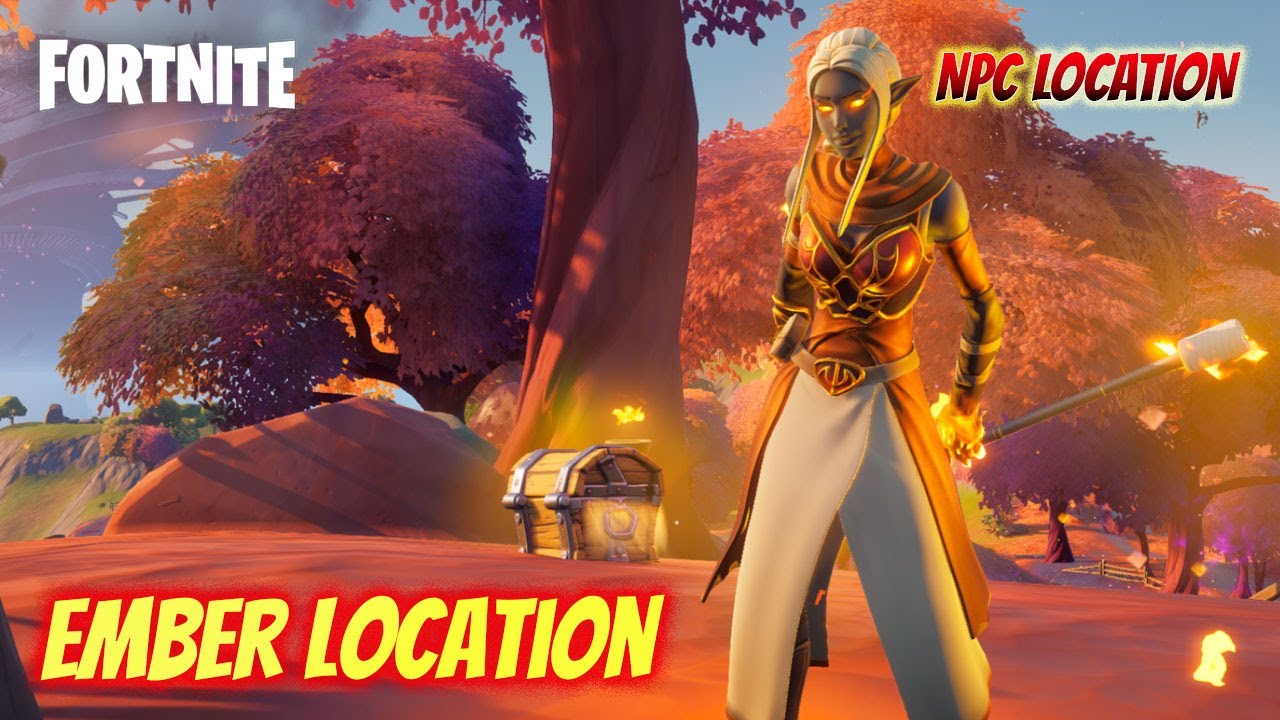 Ember Location - NPC Character Location - Fortnite - YouTube