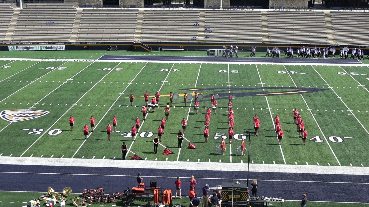Tusky Valley Marching Swing Band - U of Toledo Band Day - YouTube