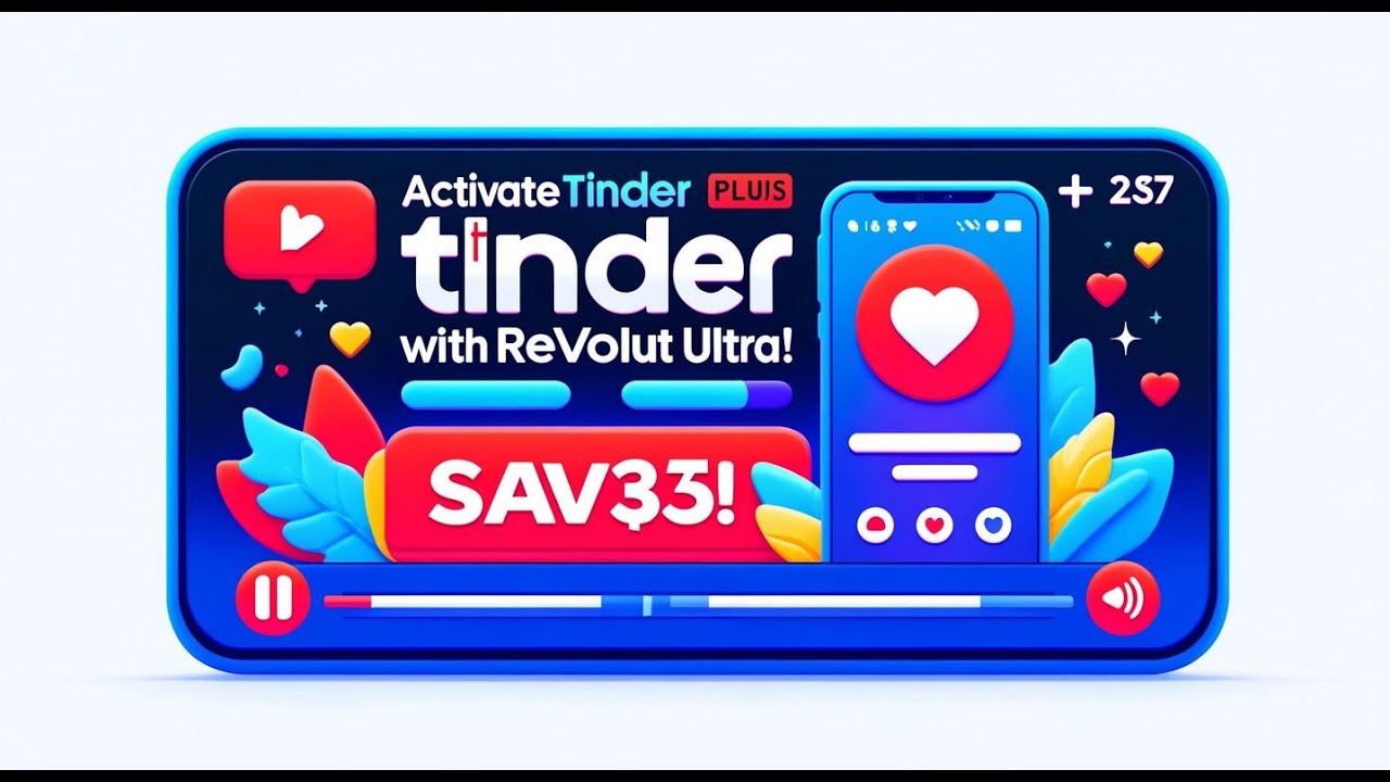 Unlock Tinder Plus Free for a Year with Revolut Ultra: Save $135! - YouTube