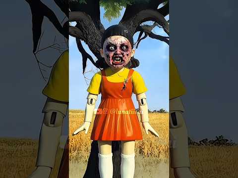 Zombie from doll 😱 || Squid Game Ai Mentality #squidgame #squidgame2 #ai