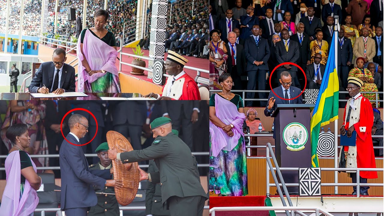 Indahiro y’ Umukuru w’ Igihugu cyu Rwanda Paul Kagame Uko yari yifashe ...