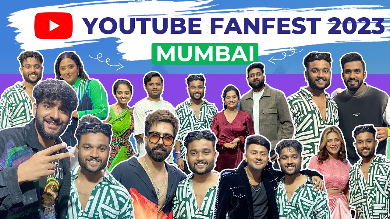Youtube Fanfest 2023 Mumbai | @FukraInsaan @TechnoGamerzOfficial # ...
