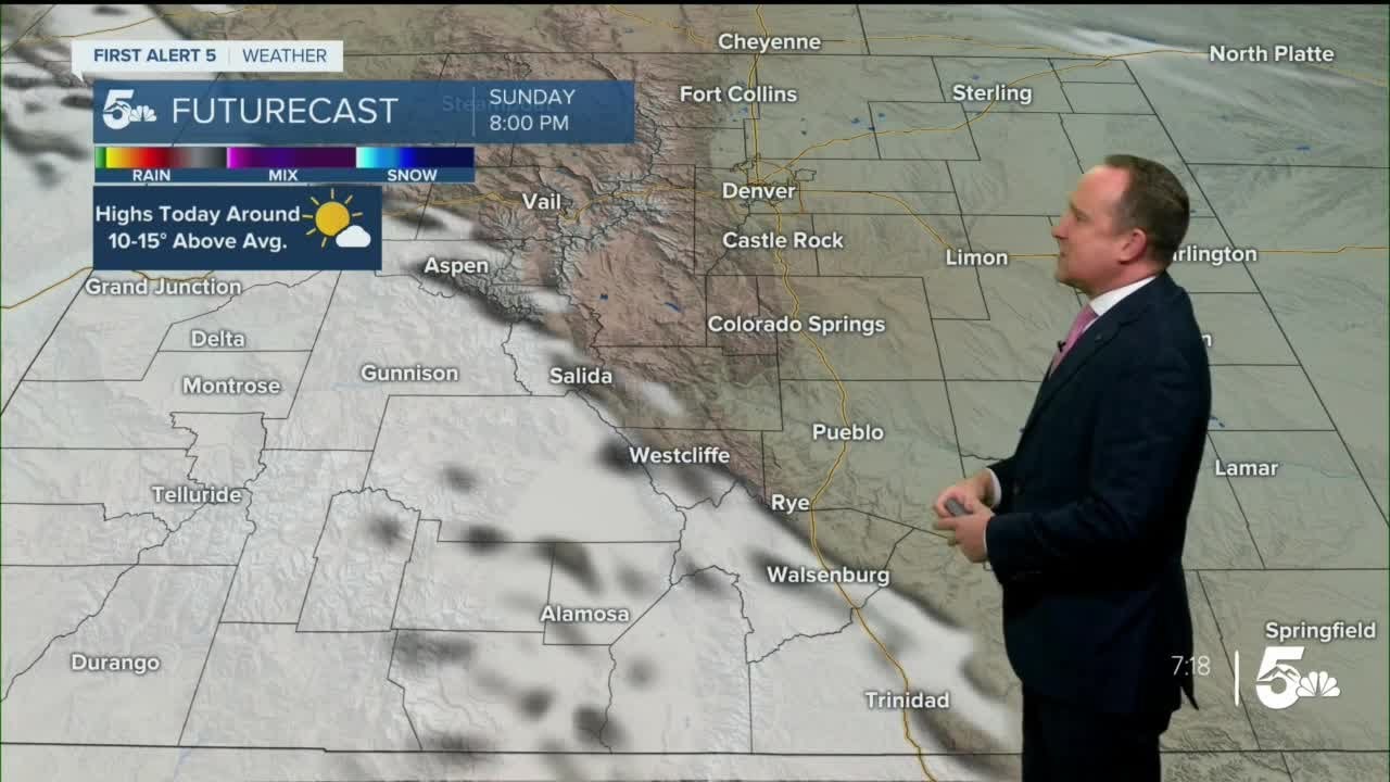 Spectacular Sunday, with sunshine aplenty for Southern Colorado - YouTube