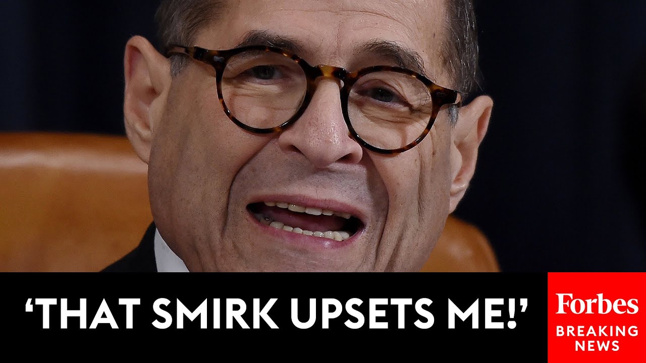 ‘That Smirk Upsets Me!’: GOP Lawmaker Scolds Jerry Nadler During House ...