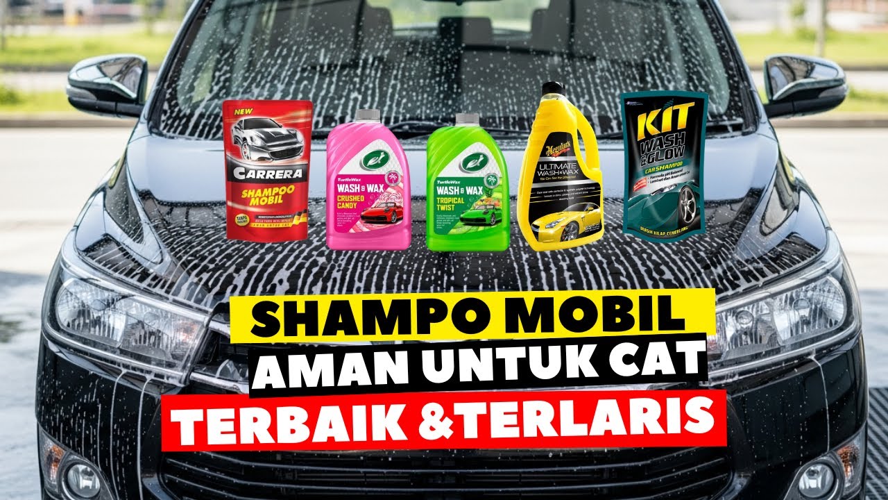 REKOMENDASI SHAMPO MOBIL TOUCHLESS AMAN UNTUK CAT TERBAIK - YouTube